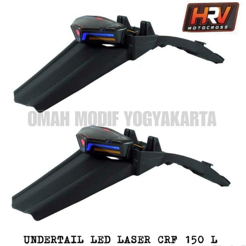 Jual Undertail slebor belakang LED LASER spakbor belakang CRF 150 L slebor kolong CRF 150 LED ...