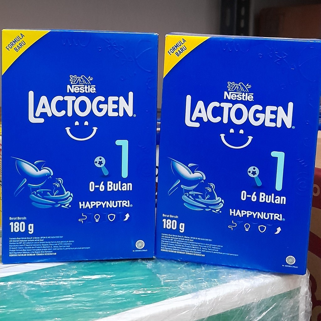 Jual Nestle Lactogen 1 Susu Formula 0-6 Bulan Box 180g | Shopee Indonesia