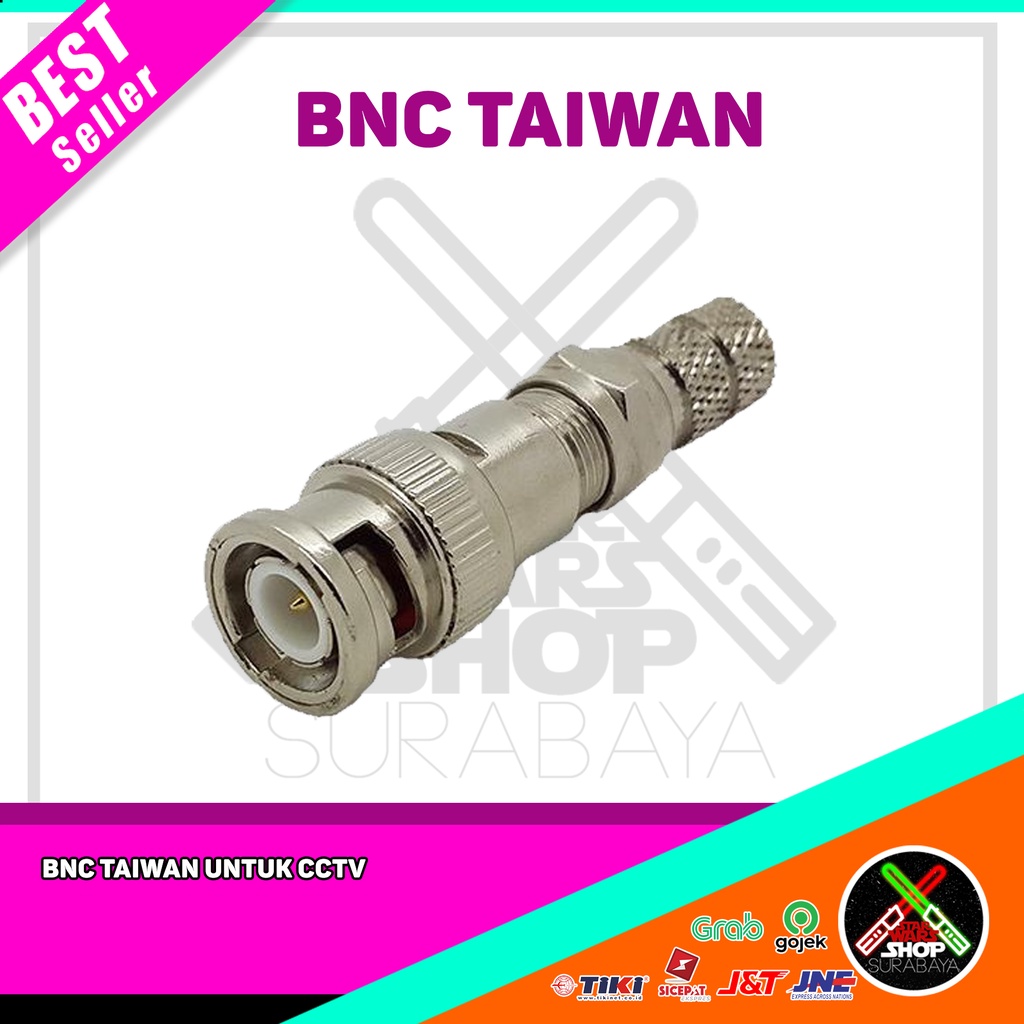 Jual BNC TAIWAN untuk CCTV (Kualitas SUPER!) Indonesia|Shopee Indonesia
