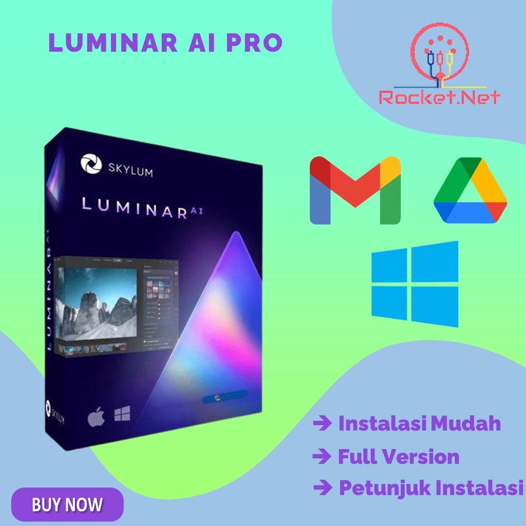 Jual Luminar Ai 2021 Full Version Lifetime No Trial Permanen Windows ...