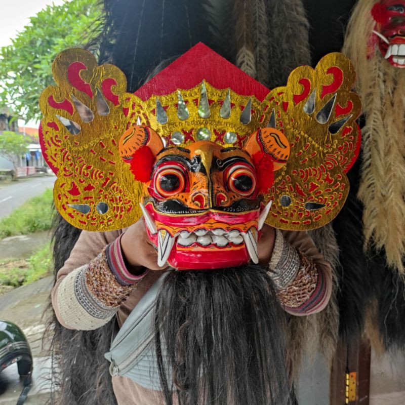 Jual TOPENG BARONG/TOPENG UNTUK MENARI/ TOPENG DEKORASI | Shopee Indonesia