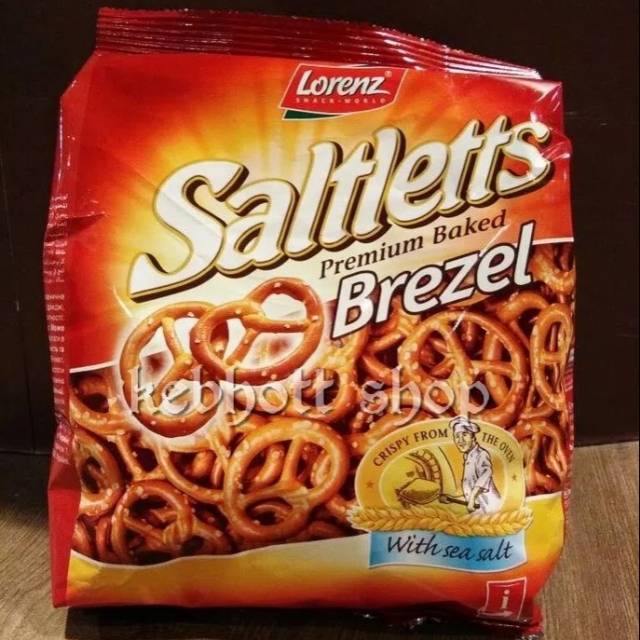 Lorenz saltletts premium baked Brezel pretzel with sea salt 150 gr ...