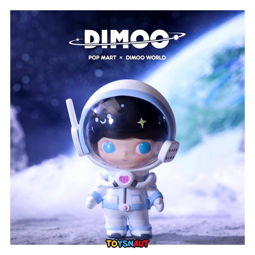 Jual POP MART x Dimoo Space Travel Blind Box Designer Toys - Astronaut ...
