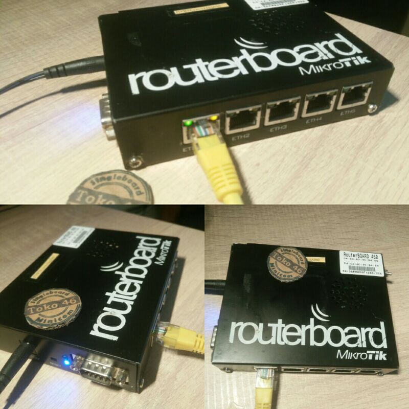Jual Routerboard Router Board Mikrotik RB450 RB 450 Non RB450G RB 450G ...