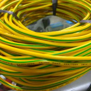 Jual kabel kuning hijau 1x6mm ( NYA 6mm ) kabel belang /grounding merk ...