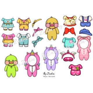 Jual BEBEK KERTAS, Paper Duck Viral, Mainan kertas bebek Viral, mainan ...