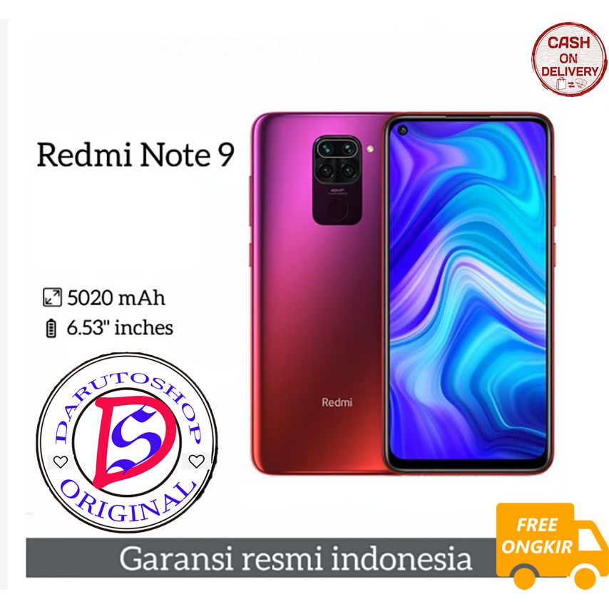 Jual Redmi Note 9 (4/64GB & 6/128GB) NEW BNIB Garansi Resmi Xiaomi ...