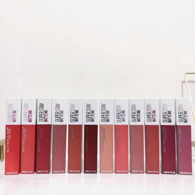Jual LIPSTICK MAYBELLINE SUPERSTAY MATTE BARCODE HARGA SATUAN | Shopee ...