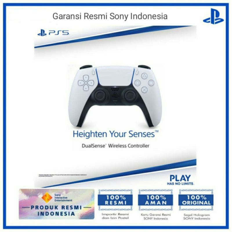 Jual SONY PLAYSTATION DUALSENSE PS5 WIRELESS CONTROLLER GARANSI RESMI ...