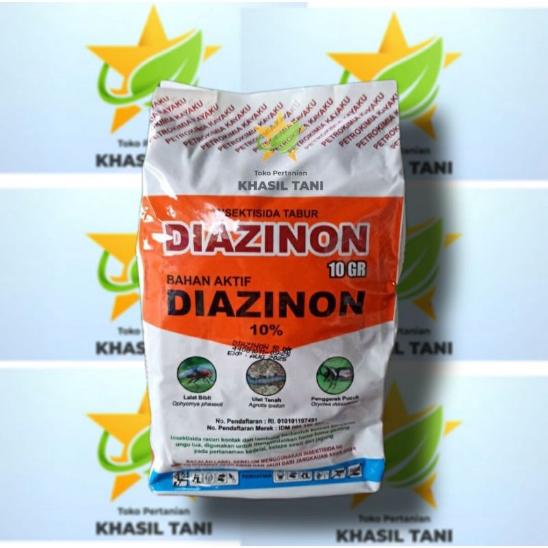 Jual Insektisida DIAZINON 10 GR Tabur Netto 1Kg - Petrokimia Kayaku insektisida tabur diazinon ...