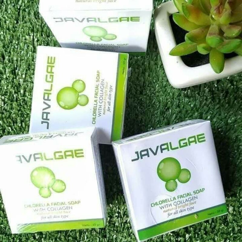 Jual JAVALGAE(CHLORELLA FACIAL SOAP WITH COLLAGEN) | Shopee Indonesia