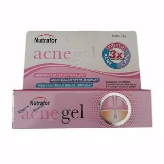 NUTRAFOR ACNE GEL 10gr / KRIM JERAWAT nutrafor acnegel | Shopee Indonesia