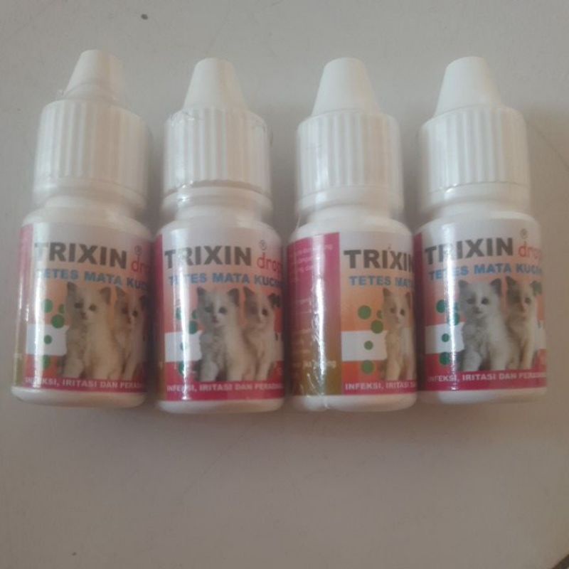 Jual Trixin Cat 10 ml Obat Tetes Mata dan Hidung Radang Infeksi ...