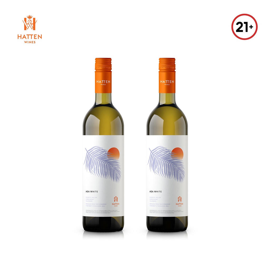 Jual Hatten Wines AGA WHITE, White Wine, 750 ml, Pack 2 | Shopee Indonesia