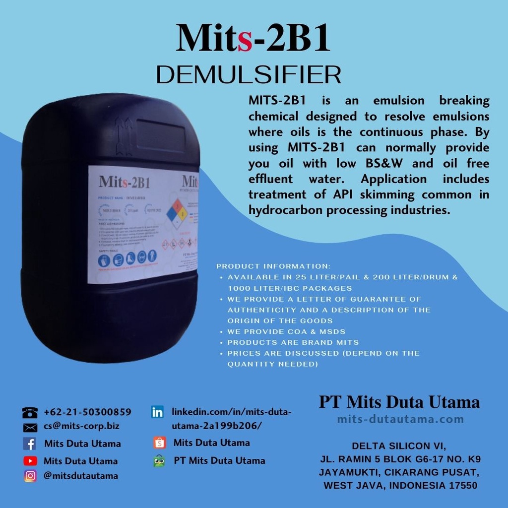 Harga demulsifier Terbaru Sep 2024 |BigGo Indonesia