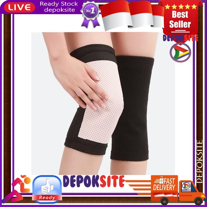 1 Pasang Knee Pad Terapi Lutut Knee Support Deker Lutut Terapi Lutut ...