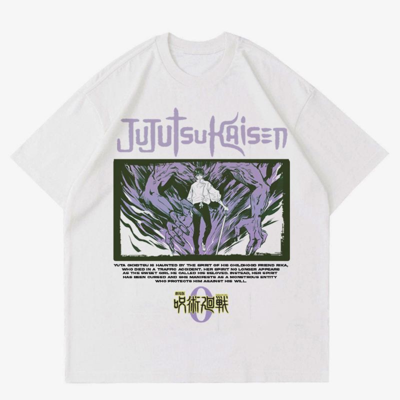 Jual KAOS JUJUTSU KAISEN 0 - YUTA OKKOTSU | T-SHIRT BAJU ANIME MANGA ... Jual KAOS JUJUTSU KAISEN 0 - YUTA OKKOTSU | T-SHIRT BAJU ANIME MANGA ...