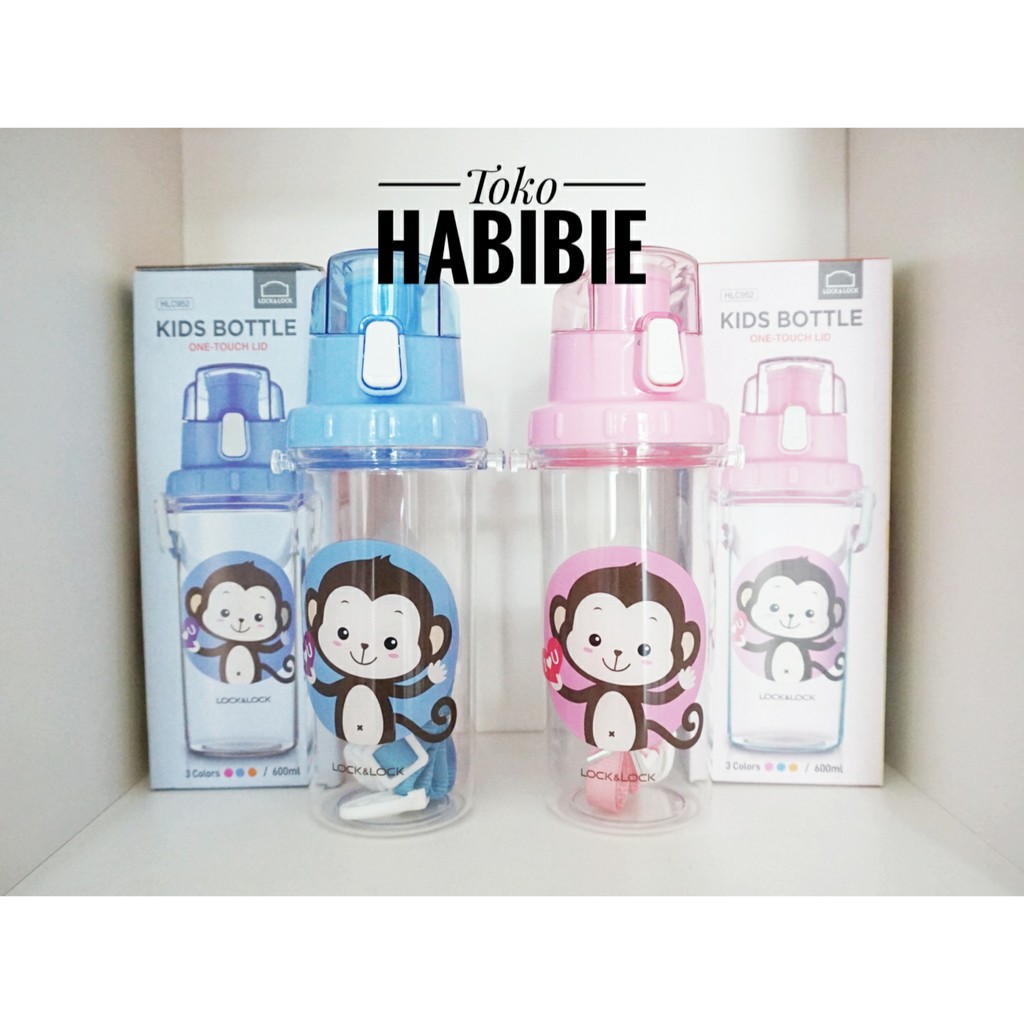 Jual Lock n Lock Lock&Lock Botol Air Minum 600 ml Tumbler Anak Sekolah ...