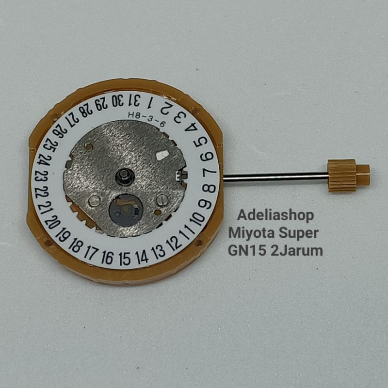 Jual Mesin Jam Tangan Miyota Super GN15 Tanggal Bawah (Dua Jarum) | Shopee Indonesia