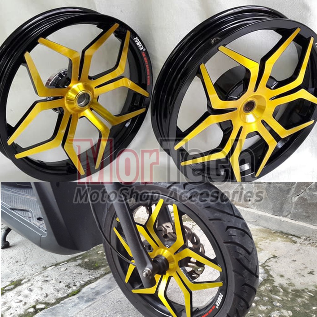 Jual Power Velg Pelek Racing Tapak Lebar Vario FI 125 / Vario 150 Fi ...