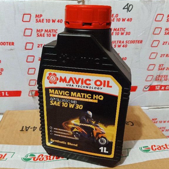 Jual Oil Oli MAVIC METIC 1L 10W-30 Oli MOTOR METIC 1 Liter Indonesia ...