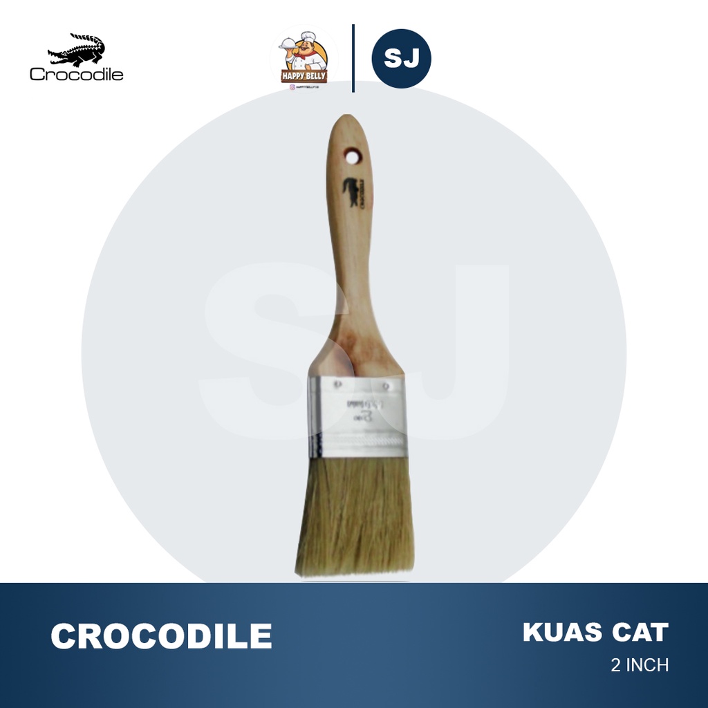 Jual KUAS CROCODILE/KUAS CAT UKURAN 2 INCH | Shopee Indonesia