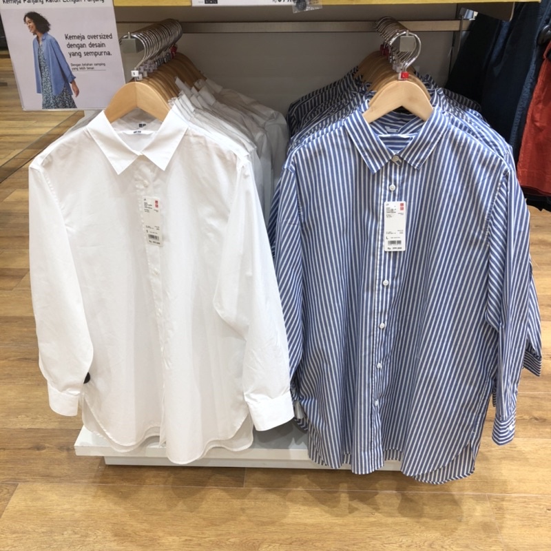 Jual KEMEJA LENGAN PANJANG UNIQLO / KEMEJA PUTIH WANITA UNIQLO | Shopee ... Jual KEMEJA LENGAN PANJANG UNIQLO / KEMEJA PUTIH WANITA UNIQLO | Shopee ...