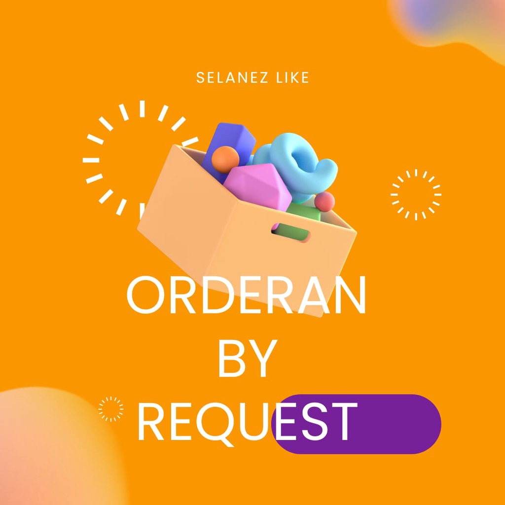 Jual ORDERAN BY REQUEST | Shopee Indonesia