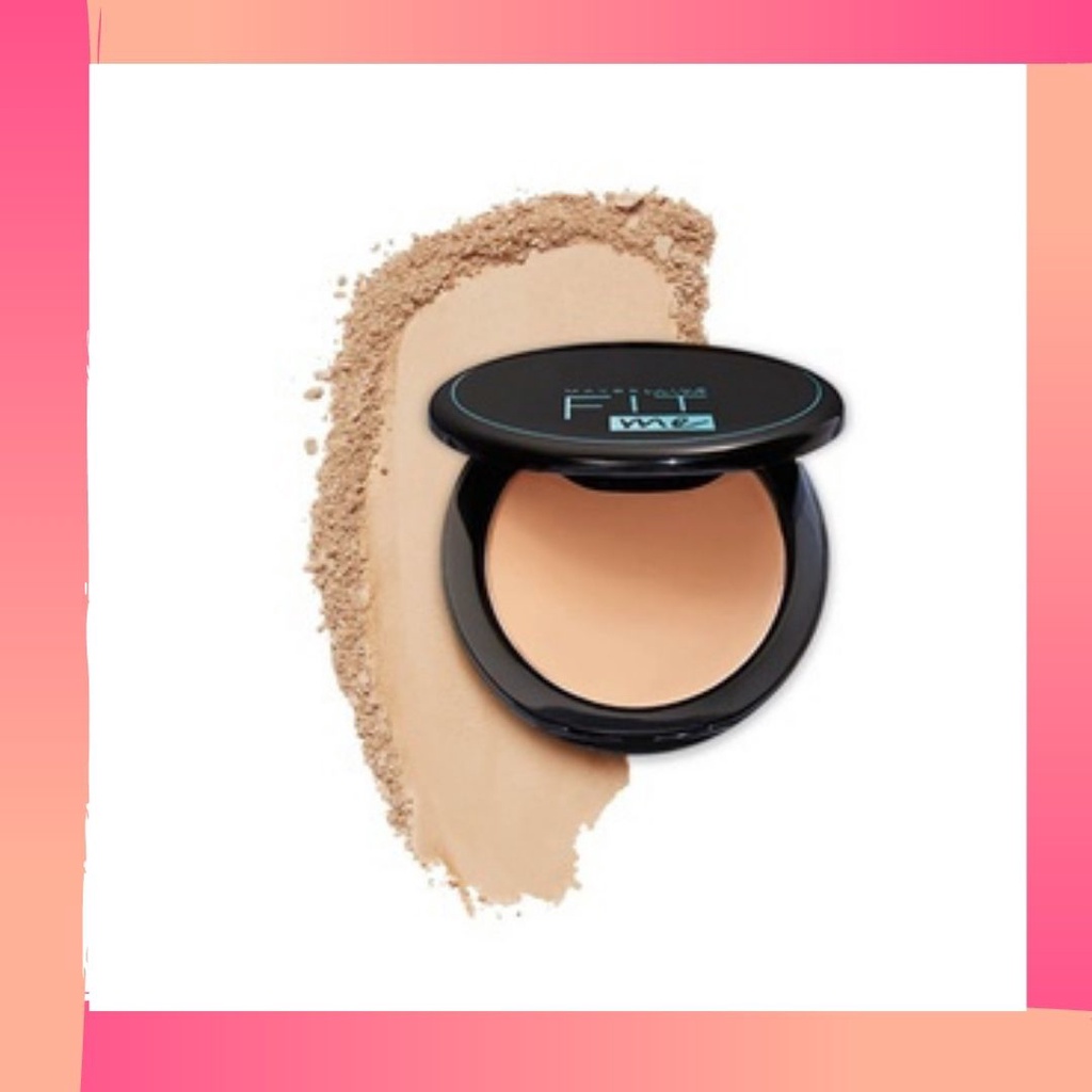 Jual Maybelline Fit Me Matte Poreless/ Bedak Padat 12H /Oil Control ...