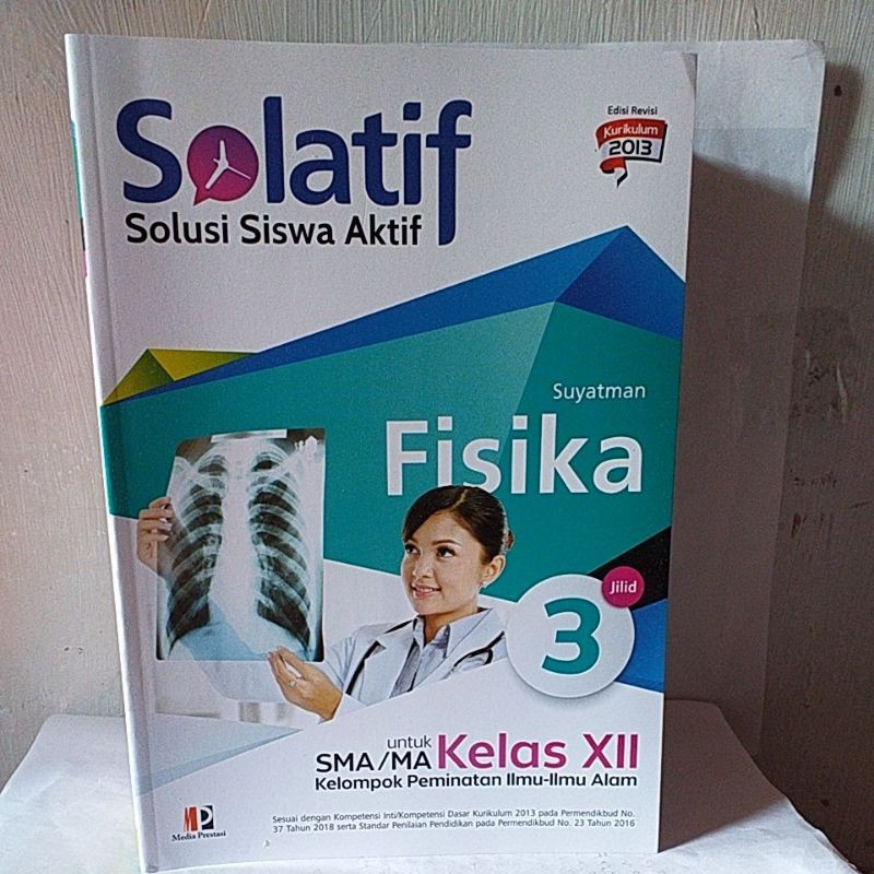 Jual Buku Solatif FISIKA SMA/MA Kelas XII Mas Media | Shopee Indonesia