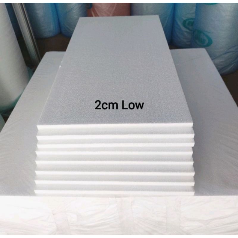 Jual Lembaran Styrofoam Low 100×50×2cm /Lembaran gabus steropom ...