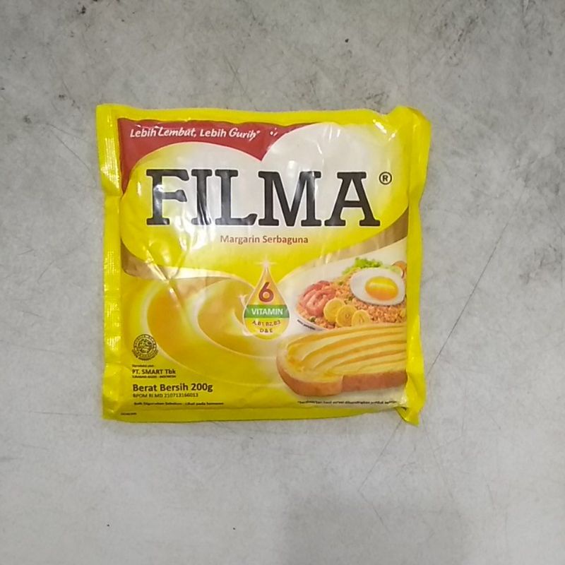 Jual FILMA Margarine Serbaguna 200gr Indonesia|Shopee Indonesia