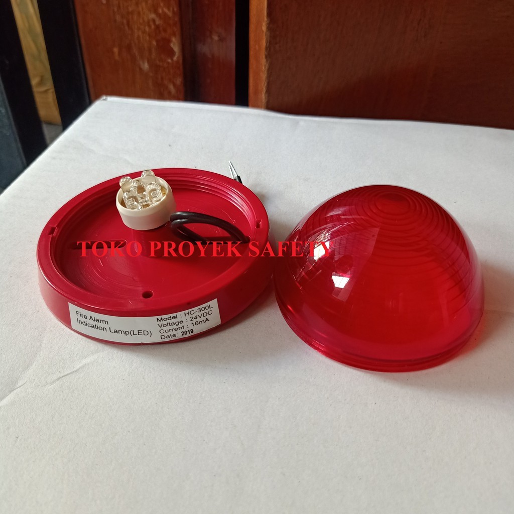 Jual Lampu Indicator Fire Alarm HC 300L / Lampu Indicator Fire Alarm ...