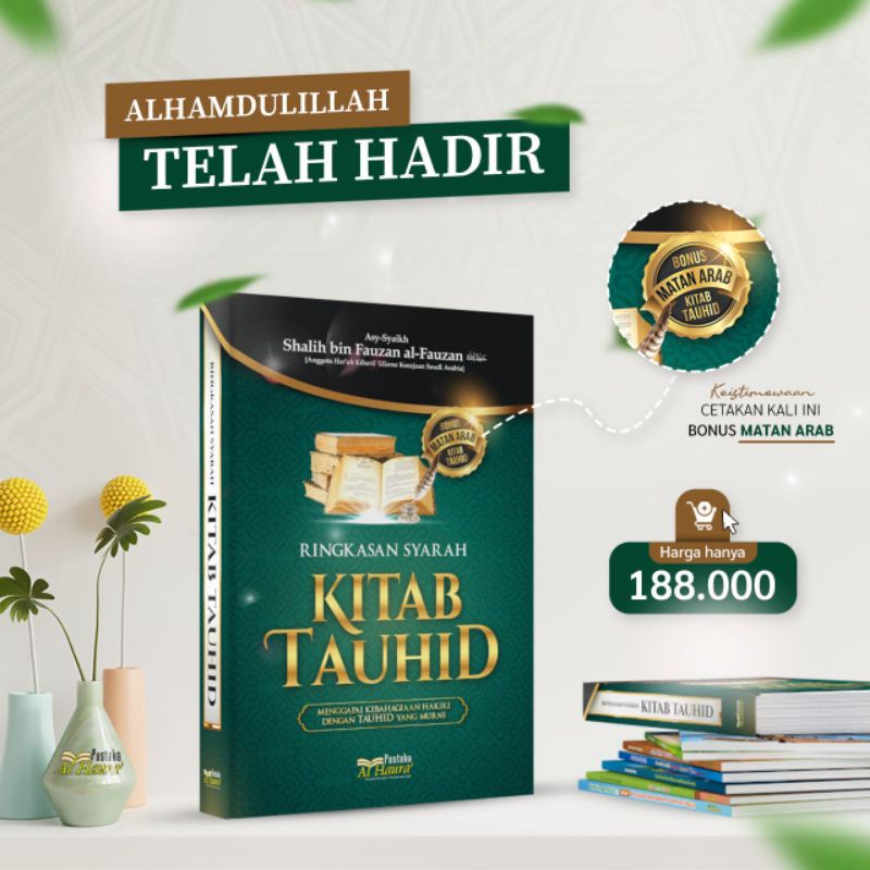 Jual Ringkasan Kitab Tauhid Terjemah Mulakhos fi Syarah Kitab Tauhid Syaikh Fauzan Original ...