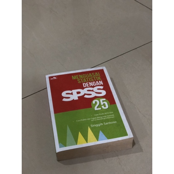 Jual Buku Menguasai Statistik Dengan SPSS 25 | Shopee Indonesia Jual Buku Menguasai Statistik Dengan SPSS 25 | Shopee Indonesia