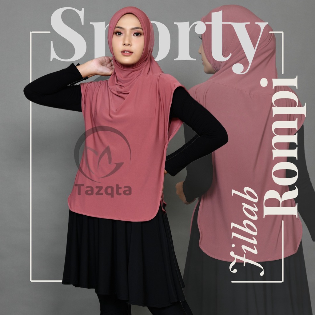 Jual Jilbab Olahraga Rompi Stylish Kekinian | Shopee Indonesia