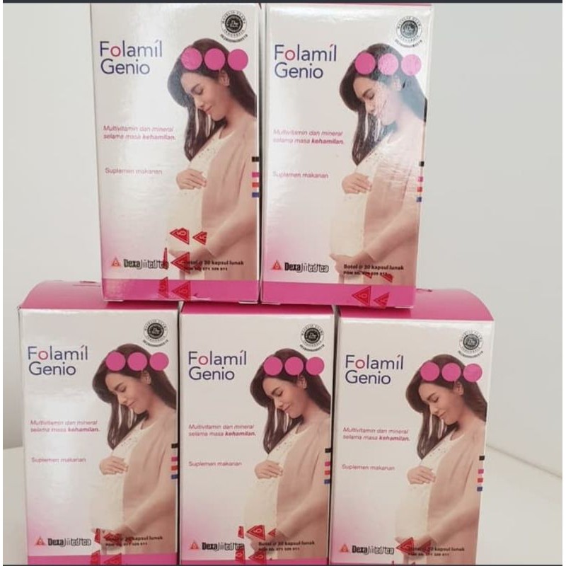 Jual Folamil Genio Box Isi 30 | Shopee Indonesia