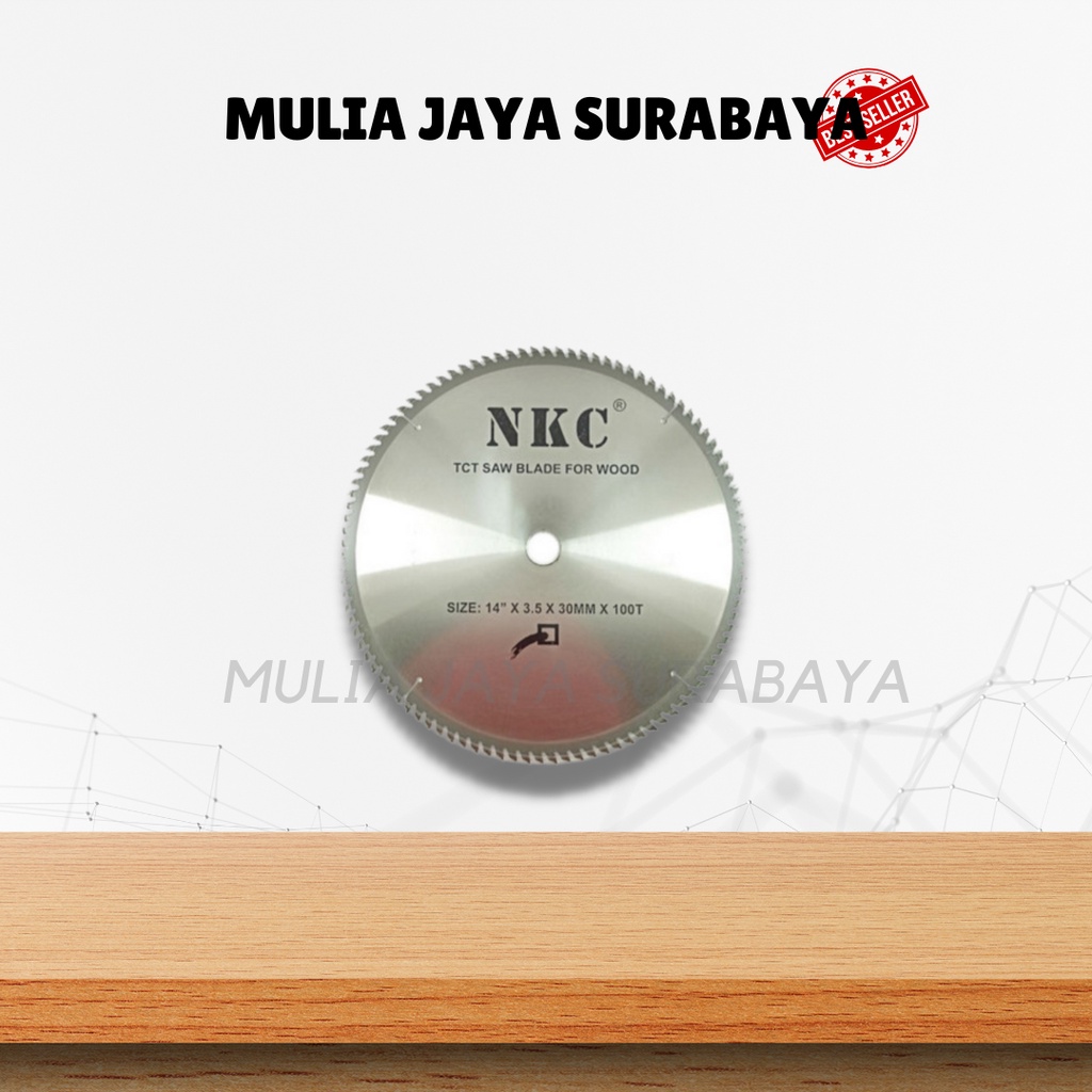 Jual Mata Gergaji Kayu NKC / Circular Saw 14" inch x 100T | Shopee ...