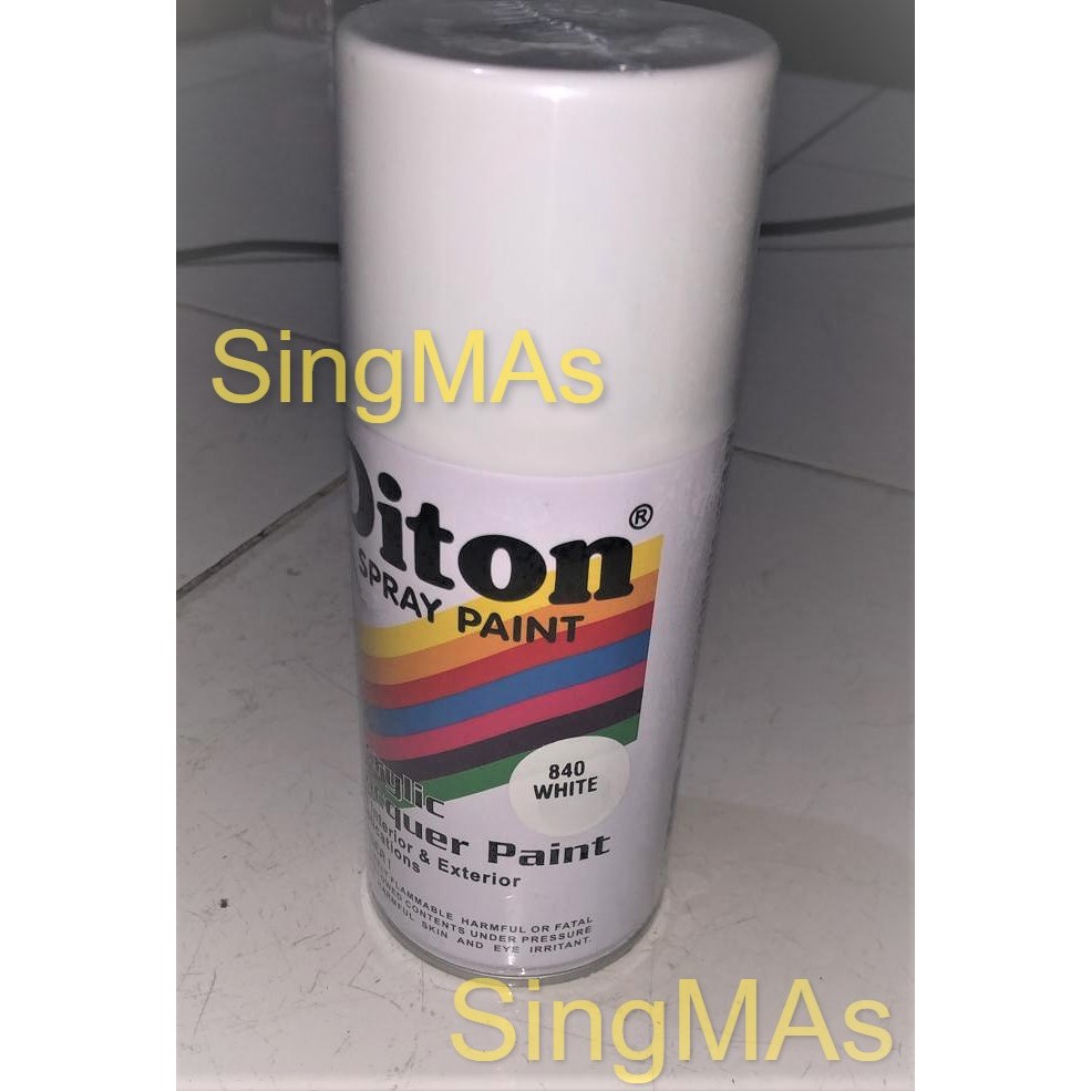 Jual Pilok Diton Cat Semprot 840 WHITE 300cc PUTIH Pylox Pylok Pilox | Shopee Indonesia