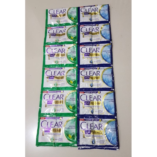 Jual shampo clear sachet(9ml) | Shopee Indonesia