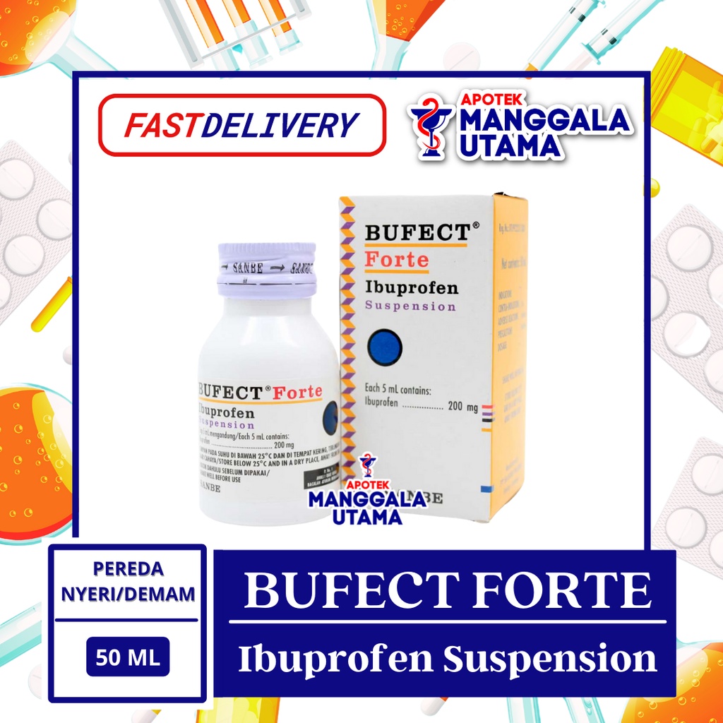 Jual BUFECT FORTE SIRUP 200 MG / 5 ML | Shopee Indonesia