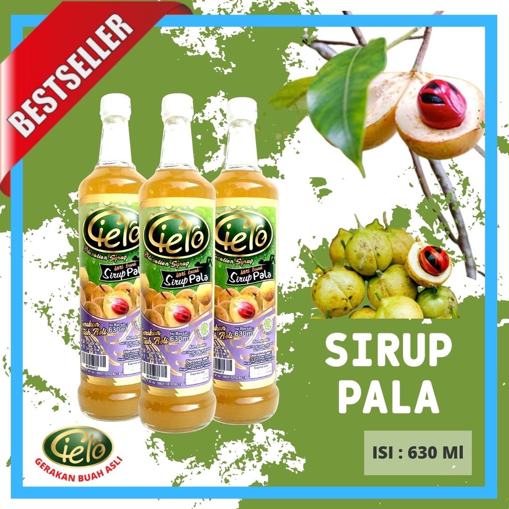 Jual Sirup Pala Cielo Isi 630ml - Minuman Sehat dan Segar - Minuman ...