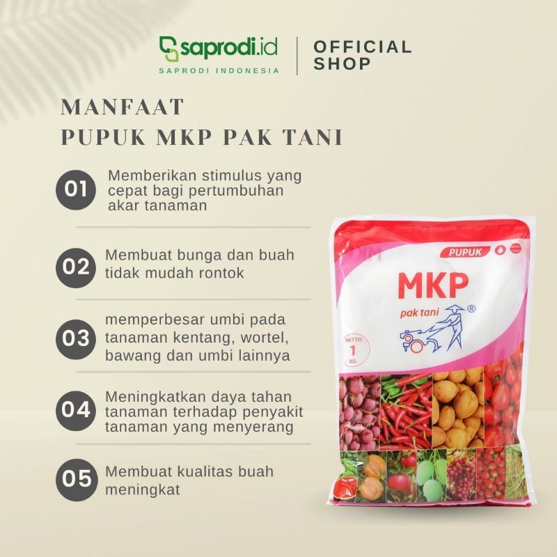 Jual pupuk mkp pak tani 1kg | Shopee Indonesia