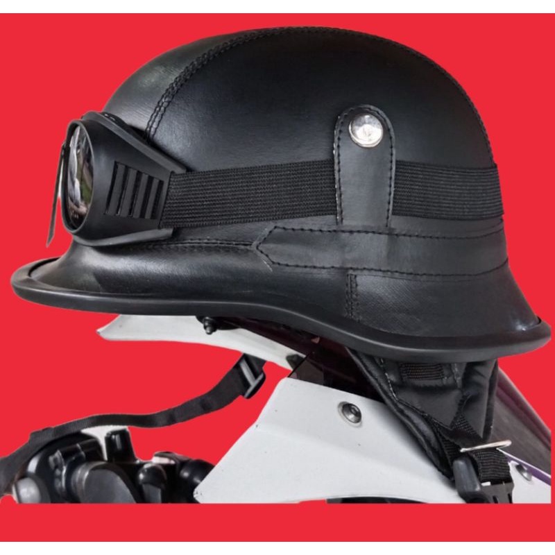 Jual HELM RETRO MILENIAL NAZI CRAZY HITAM/HELM NAZI COKLAT/HELM RETRO ...