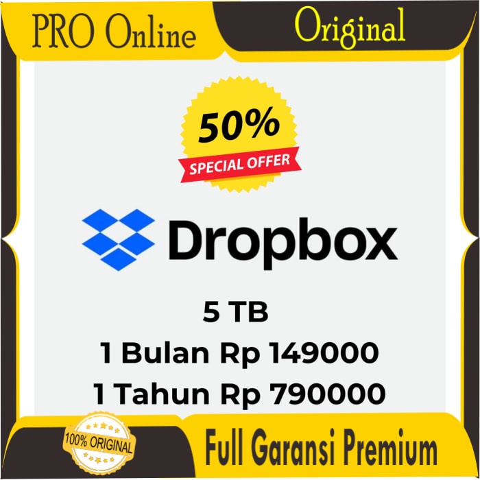 Harga Dropbox Terbaru Maret 2022 | BigGo Indonesia