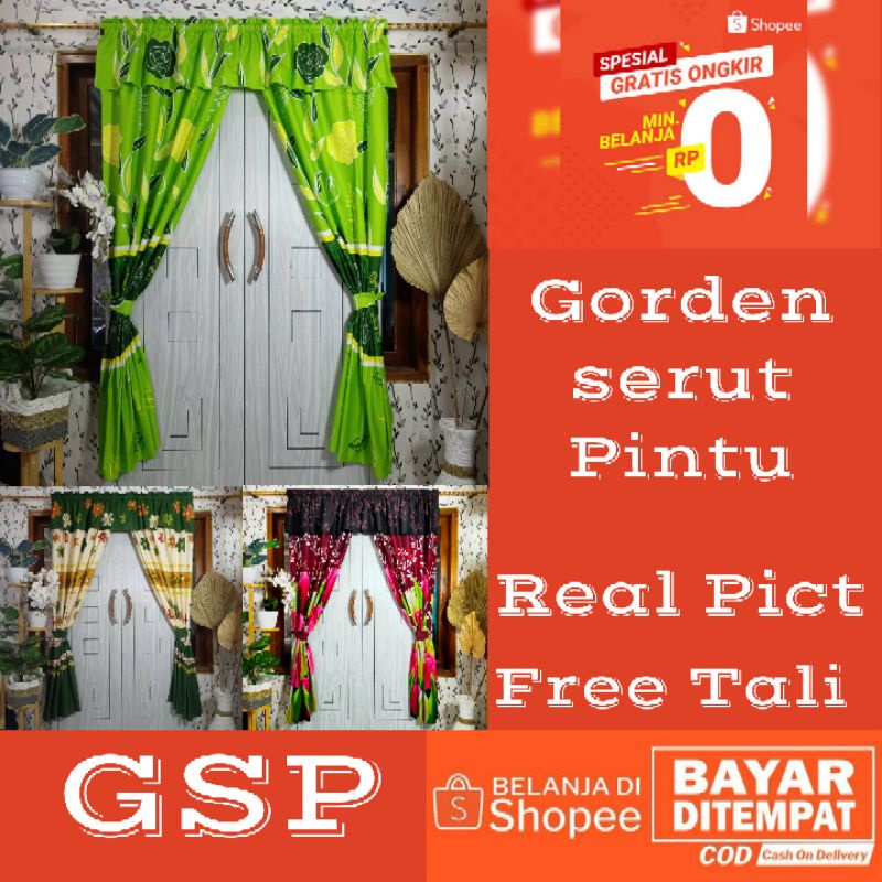 Jual GORDEN KORDEN MINIMALIS MURAH SERUT PINTU DAN JENDELA UKURAN 100 X ...