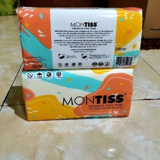 Jual Tisu Wajah Montiss 200 Sheets - 2 Ply / Montiss Facial Tissue 2 ...