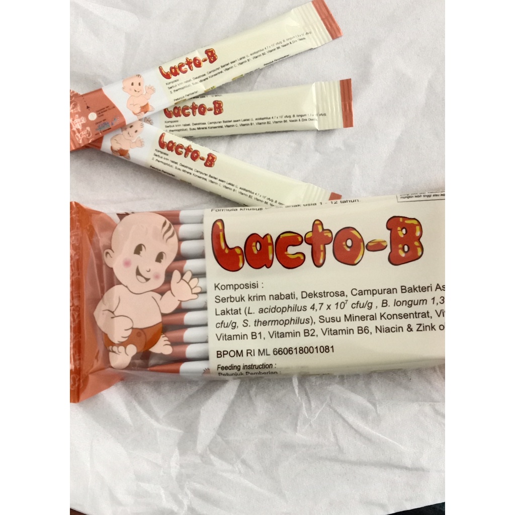 Jual LACTO B SACHET 1 GR MENGANDUNG PROBIOTIK UNTUK MENJAGA KESEHATAN ...
