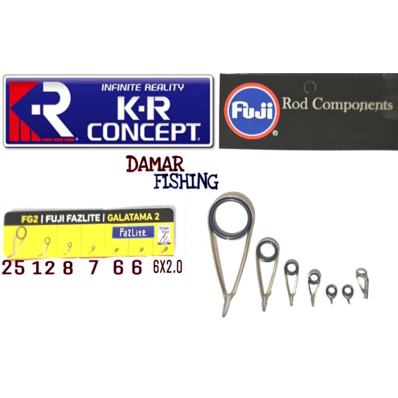 Jual RING GUIDE FUJI K - SERIES FAZLITE SPINNING SET | Shopee Indonesia