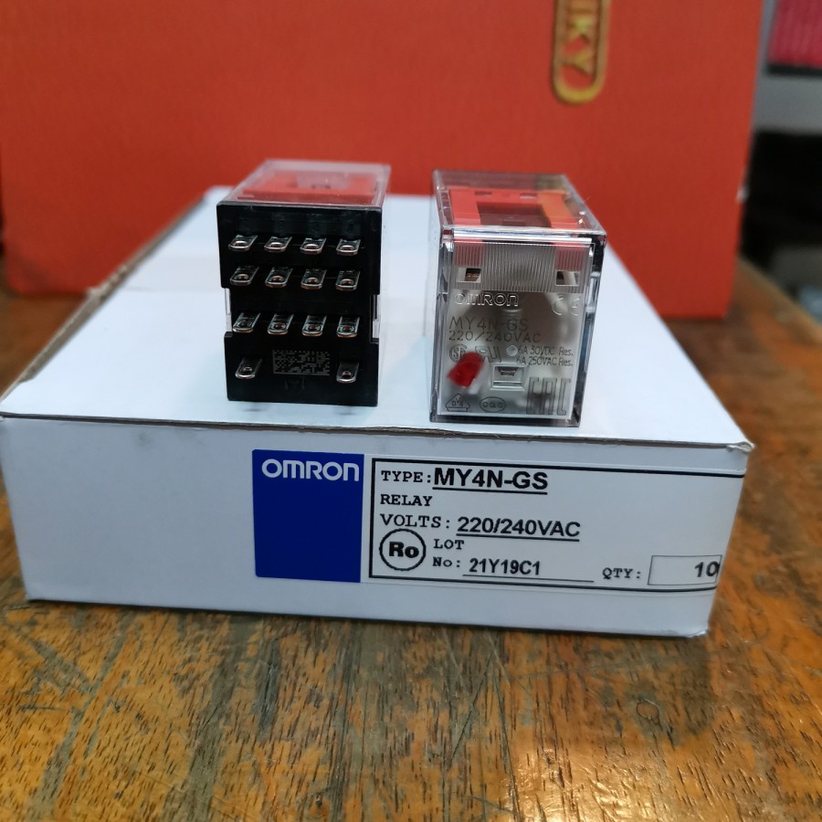 Jual RELAY OMRON MY4N GS 220/240V AC | Shopee Indonesia